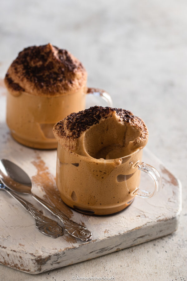 Crema al caffè all'acqua: ricetta light e veloce - Anna On The Clouds